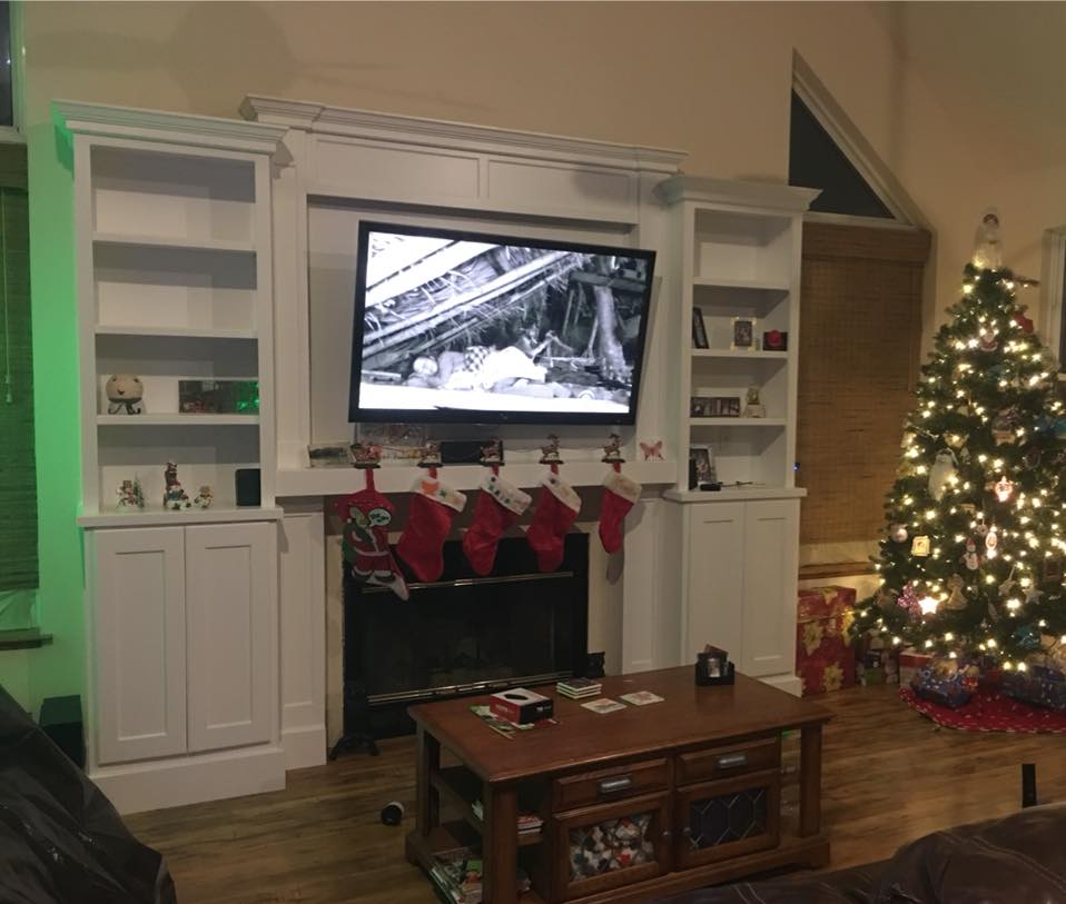 Media Center – Aaron Newman – Custom Cabinets